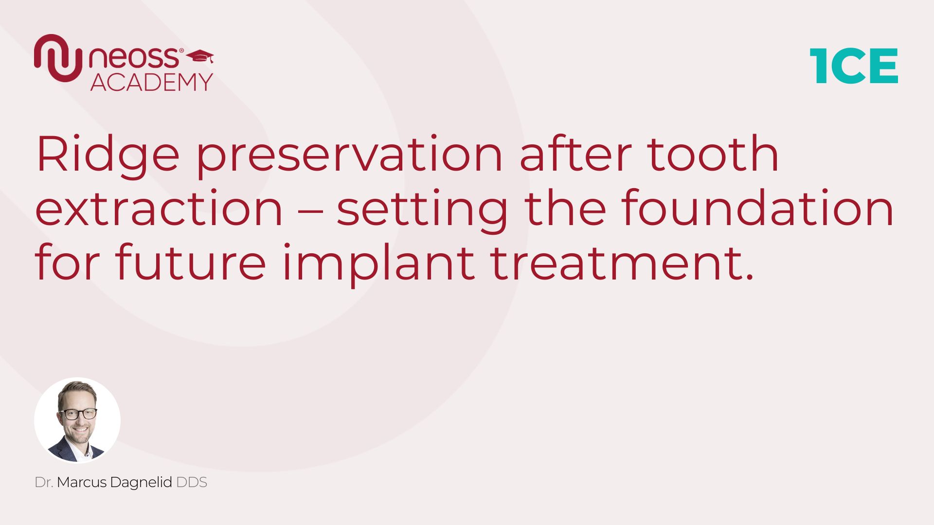 Understanding ridge preservation procedures.